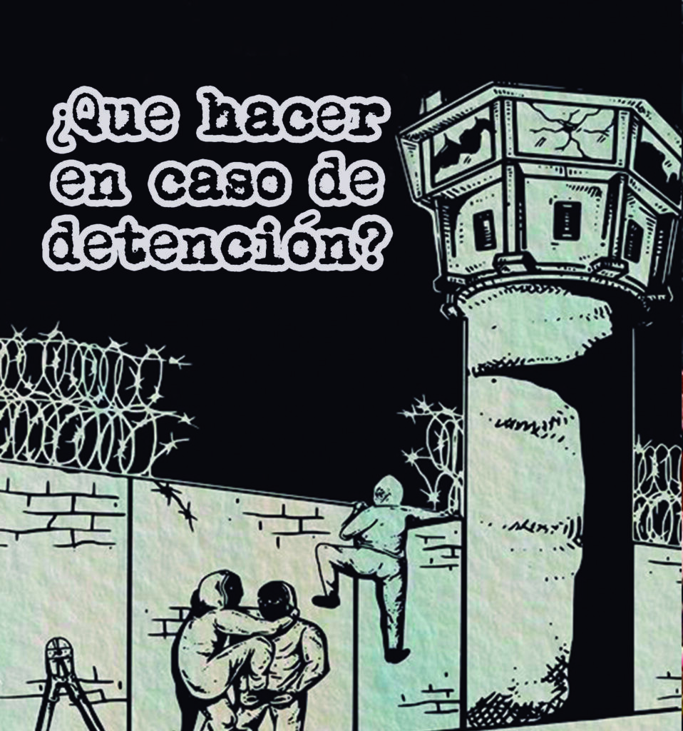 Taller/Charla: ¿Qué hacer en caso de detención?
